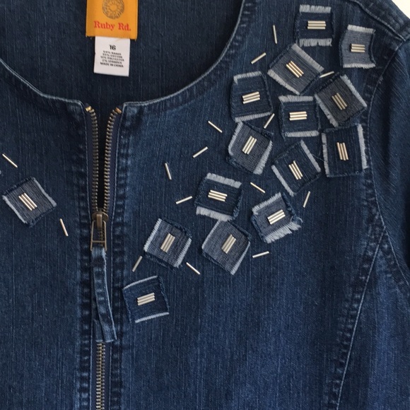 Ruby Rd. | Jackets & Coats | Newruby Rd Denim Jacket | Poshmark